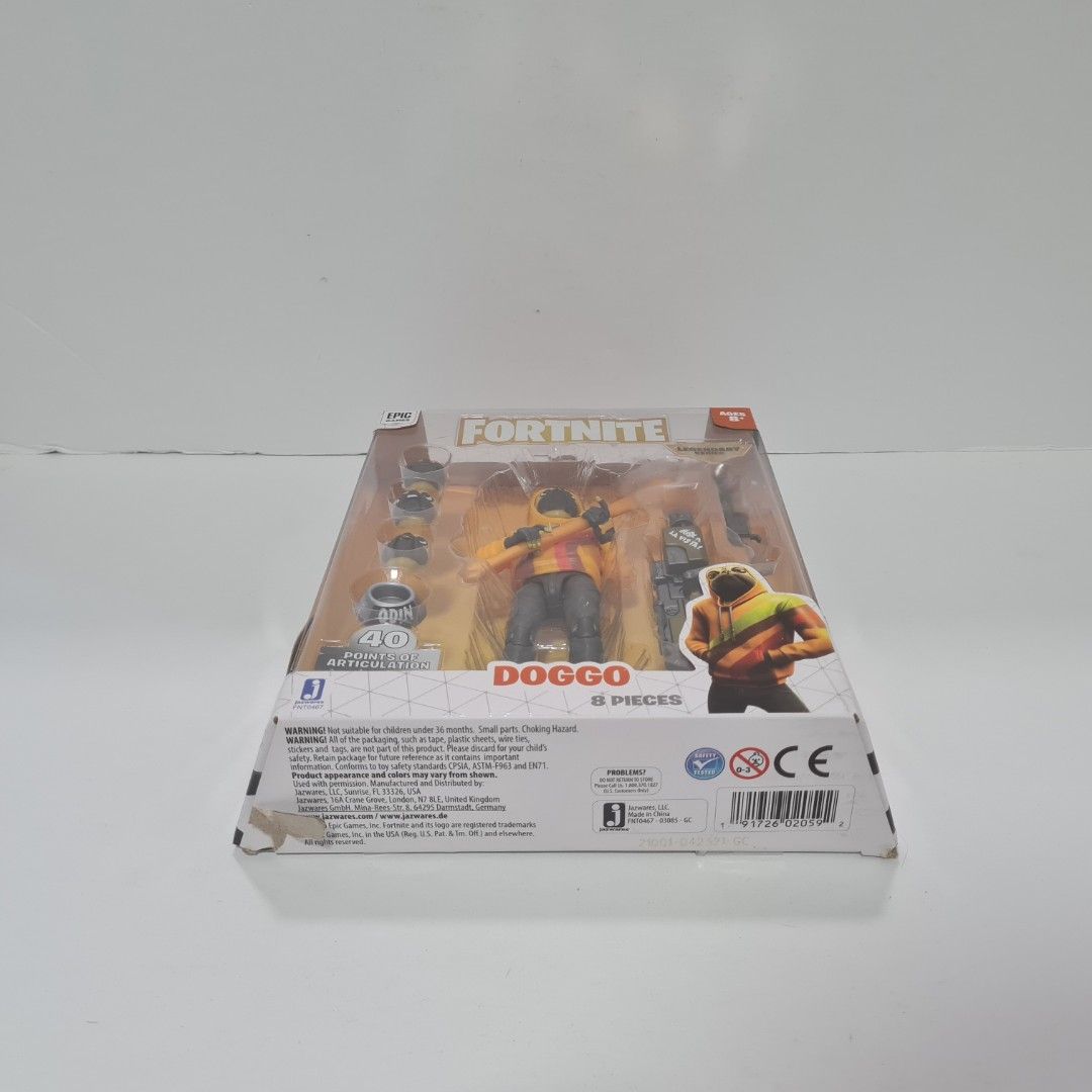 [Brand New] Fortnite Legendary Series 6 Inch Doggo Action Figure ...