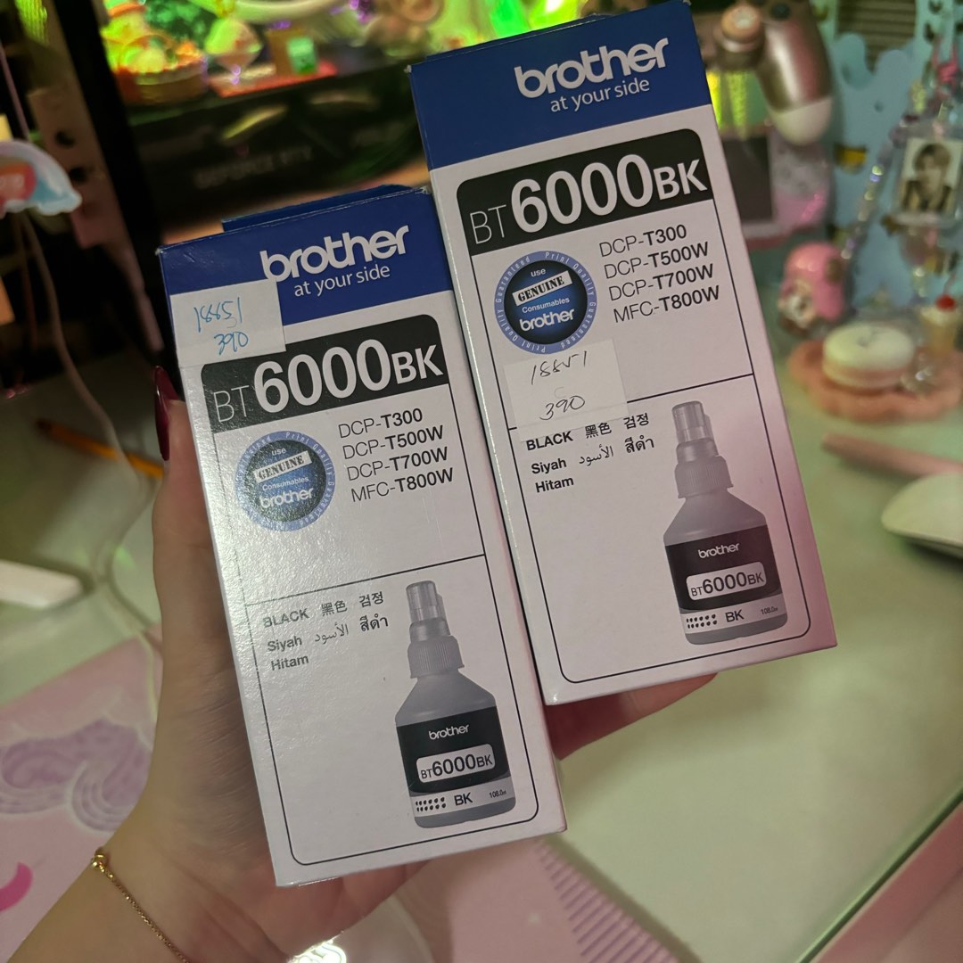 Brother Black Printer Ink BT6000BK, Computers & Tech, Printers ...