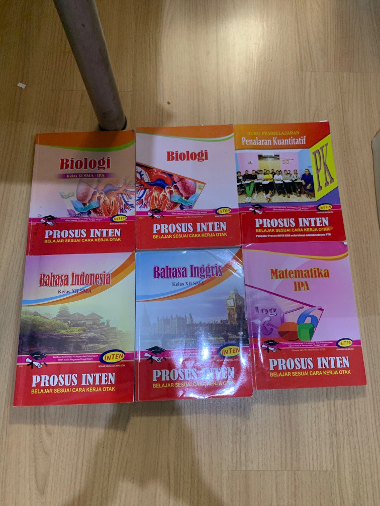 Buku Inten, Buku & Alat Tulis, Buku Pelajaran di Carousell
