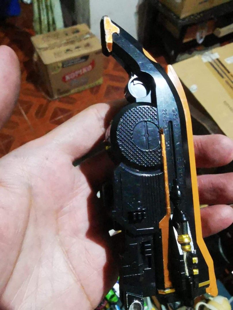 Authentic Kamen Rider Gaim Hinawa Daidai DJ Gun Candy Toy Refurbished ...