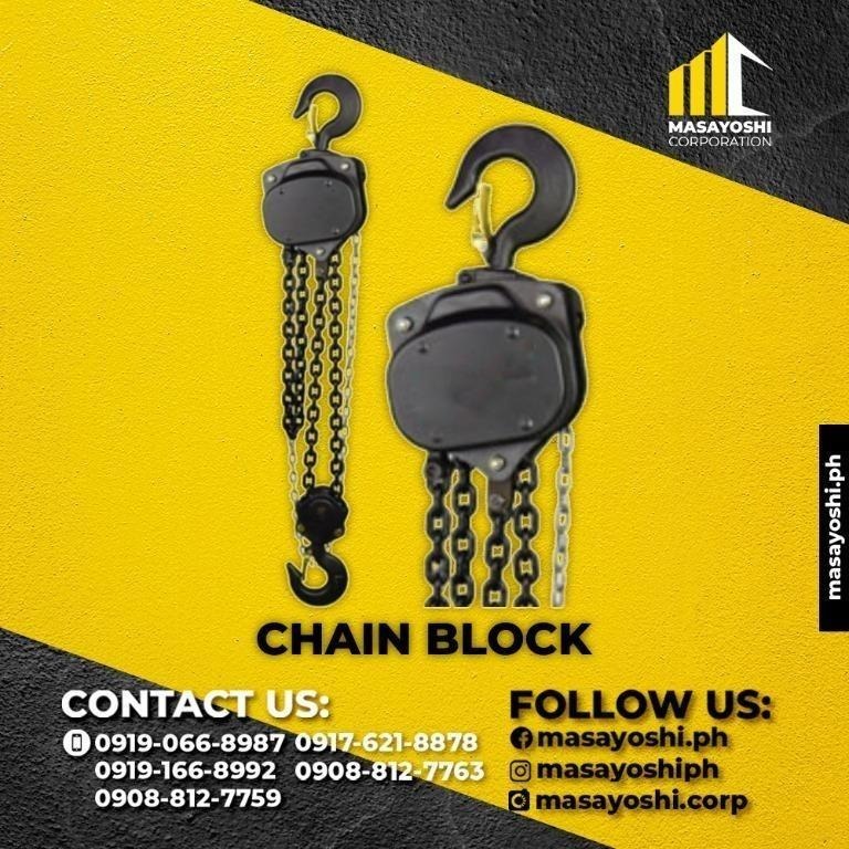 Chain Block / Hand Chain Hoist / Lifting Equipment, Commercial ...