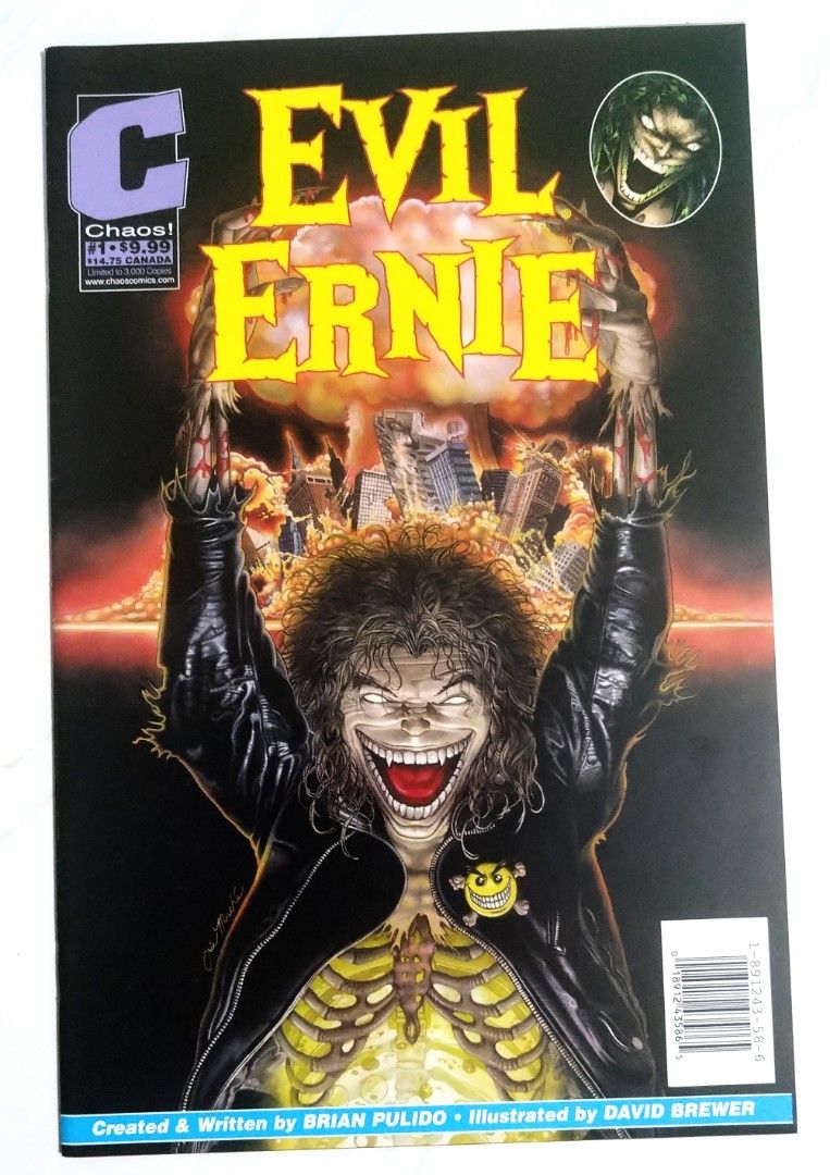CHAOS COMICS - EVIL ERNIE : WAR OF THE DEAD #1-3 (COMPLETE), Hobbies ...