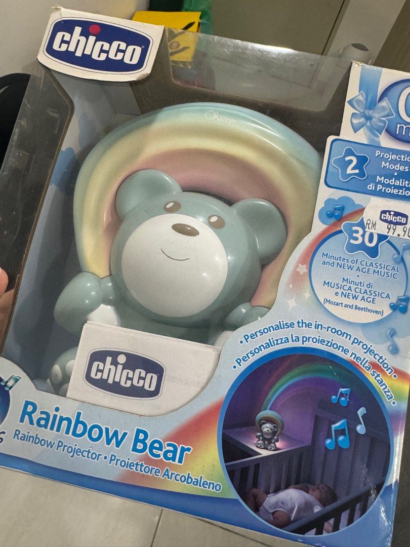 Chicco Rainbow Bear Projector, Babies & Kids, Infant Playtime on Carousell
