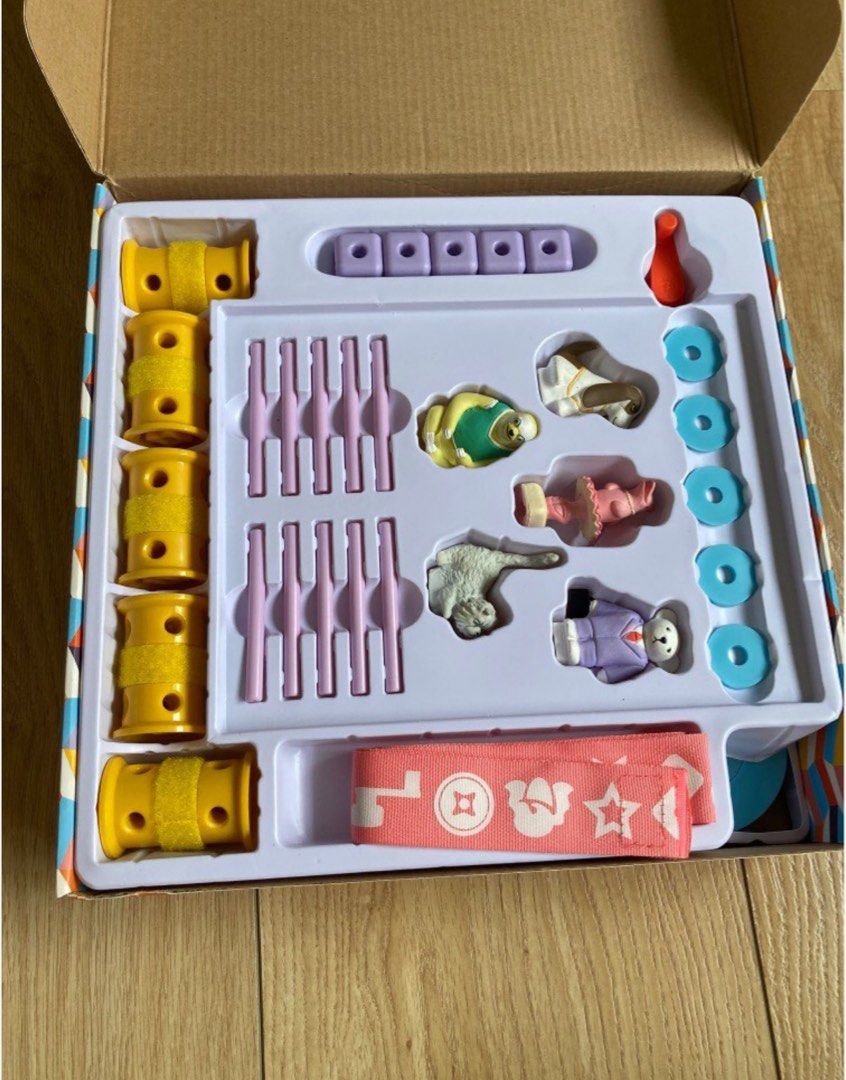 Children board games: Woolfy/ junior monopoly / Goldie bloc and the ...