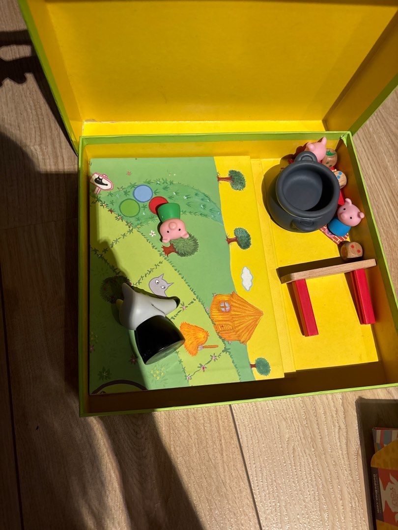 Children board games: Woolfy/ junior monopoly / Goldie bloc and the ...