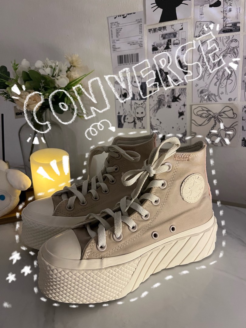 Converse Chuck Taylor All Star Lift 2X Platform High, Women's Fashion ...