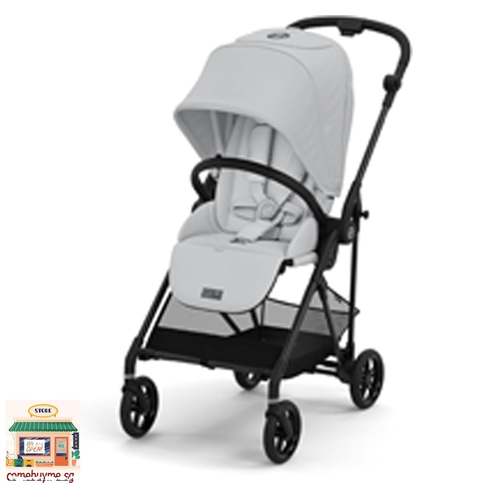 Cybex MELIO CARBON (Renewed 2024 Model) Fog Gray Ultra Light Baby ...