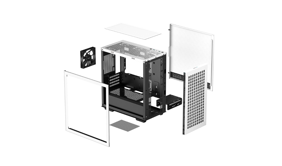 DeepCool CH370 WH Case, Computers & Tech, Desktops on Carousell