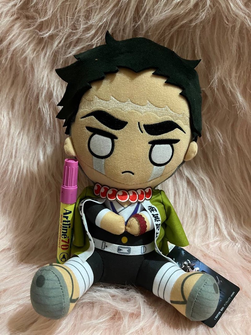Demon Slayer Gyomei Plush, Babies & Kids, Infant Playtime on Carousell