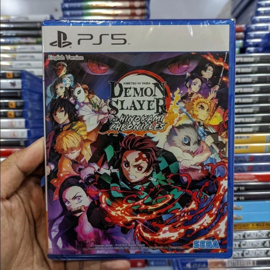 Demon Slayer PS5 Kimetsu no Yaiba The Hinokami Chronicles, Video Game ...