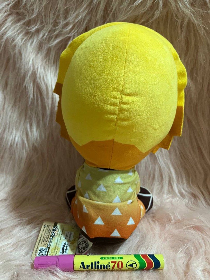 Demon Slayer Zenitsu Plush, Babies & Kids, Infant Playtime on Carousell