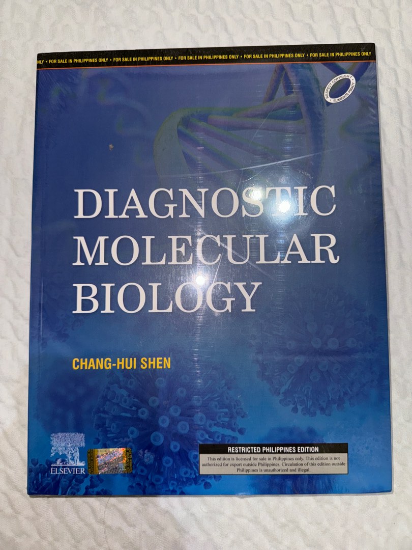 Diagnostic Molecular Biology Philippine Edition by Chang-Hui Shen ...