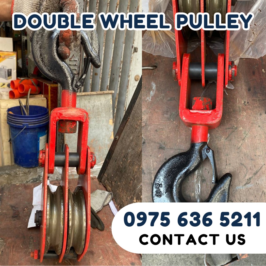 DOUBLE WHEEL PULLEY, Commercial & Industrial, Construction & Building ...