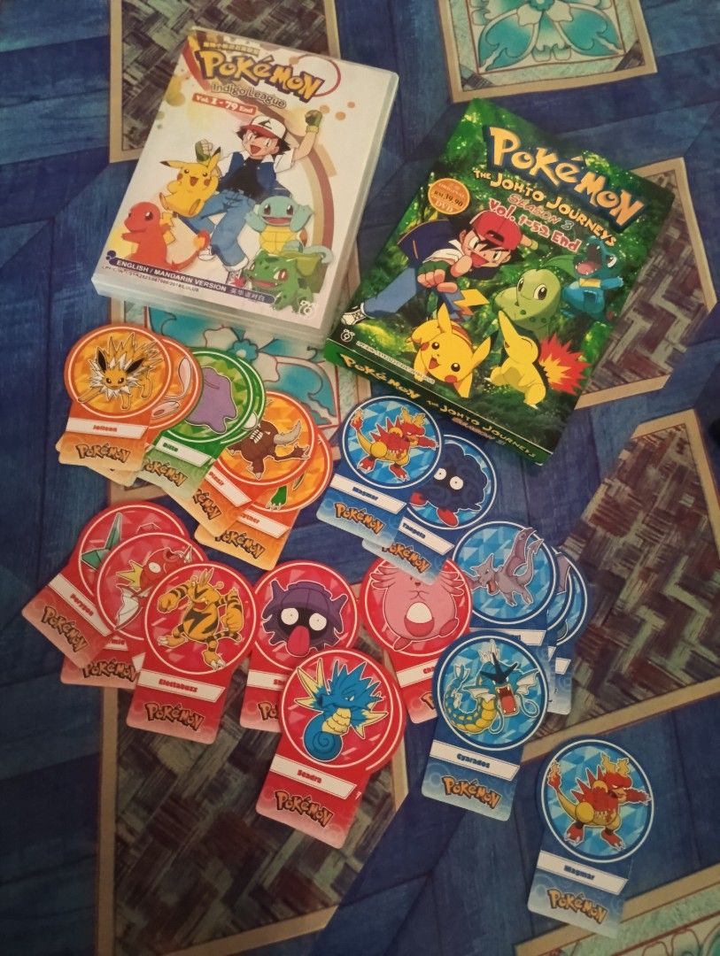 Dvd pokemon and card pokemon, Hobbies & Toys, Music & Media, CDs & DVDs ...