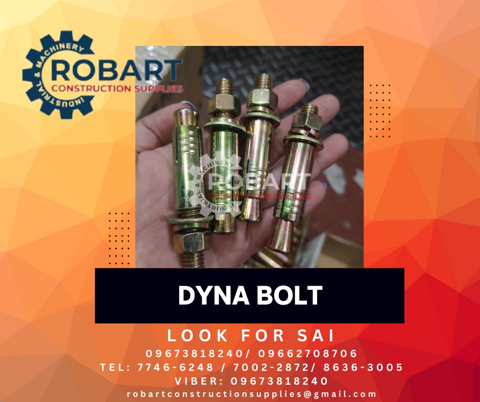 Dyna Bolt, Commercial & Industrial, Construction Tools & Equipment on ...