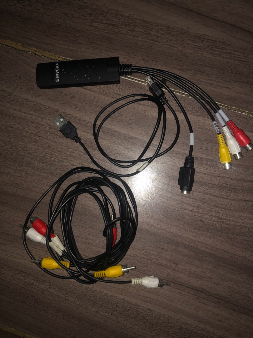 Easy Cap Usb to Rca Analog to digital Video Converter, TV & Home ...