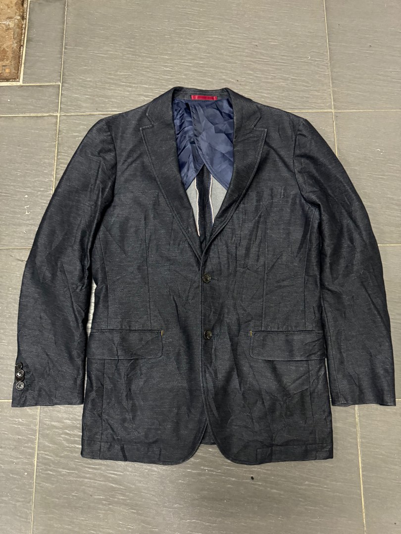 EDWIN SELVEDGE DENIM BLAZER, Men's Fashion, Coats, Jackets and ...