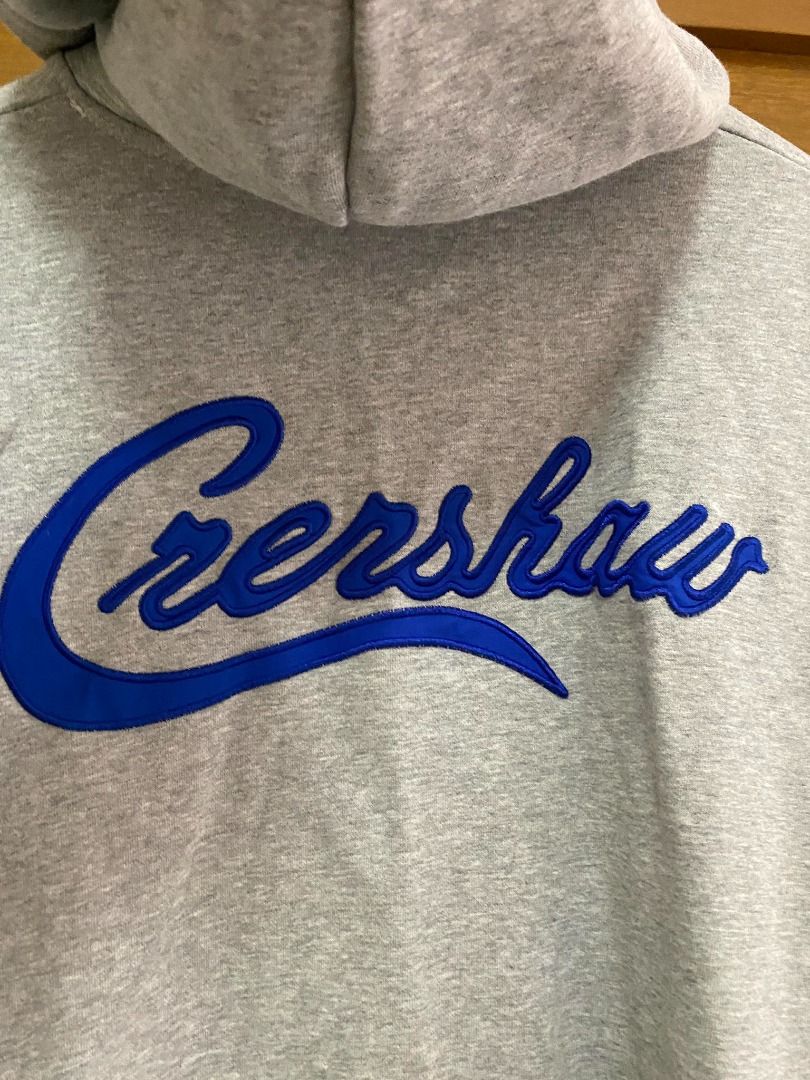 Fear Of God Essentials Crenshaw Grey Hoodie, Men's Fashion, Coats ...