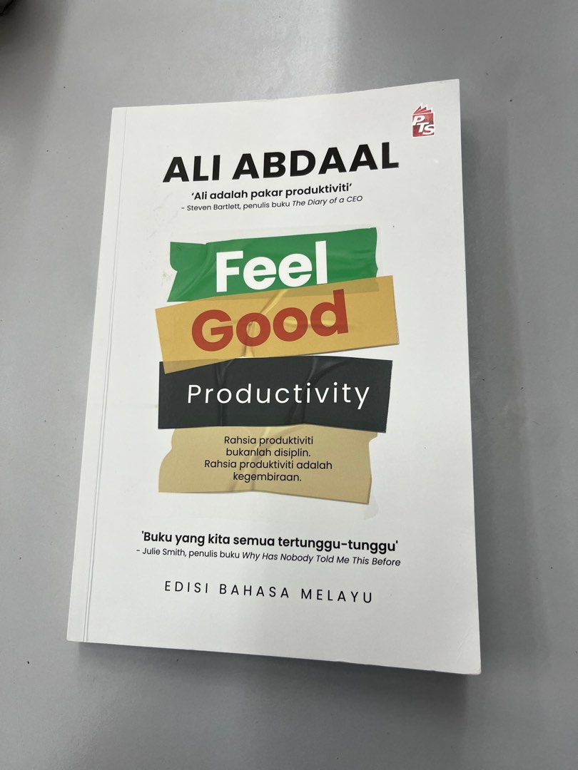 Feel Good Productivity Ali Abdaal (BM), Hobbies & Toys, Books ...