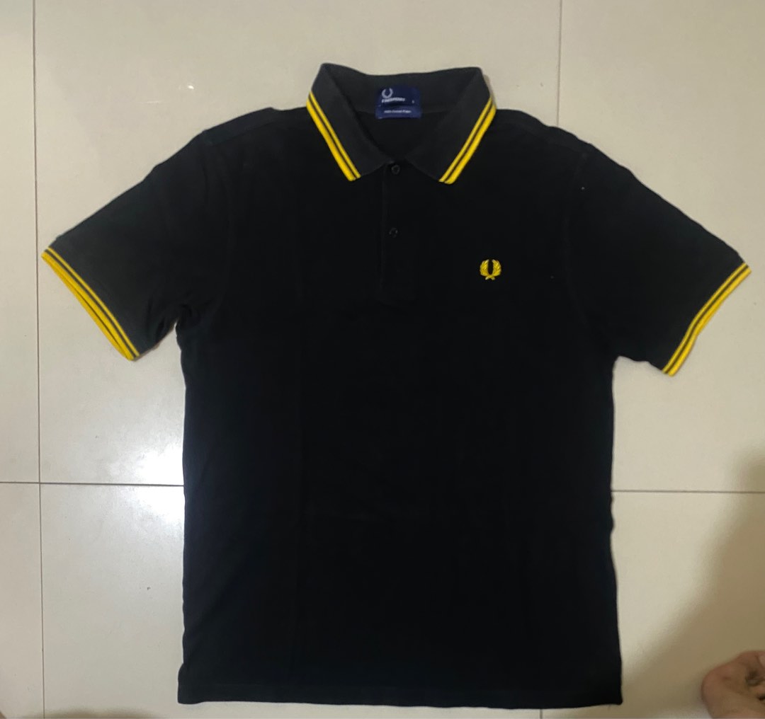 Fred Perry Two Tone Polo Shirt, Men's Fashion, Tops & Sets, Tshirts ...