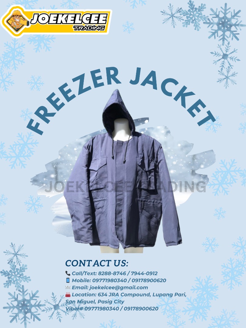 Freezer Jacket, Men's Fashion, Coats, Jackets and Outerwear on Carousell