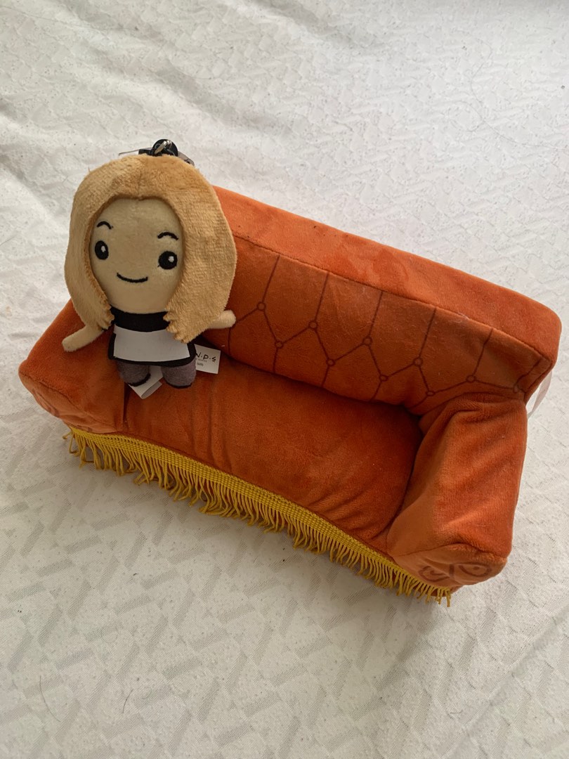 FRIENDS TV SHOW SOFA WITH RACHEL, Hobbies & Toys, Toys & Games on Carousell