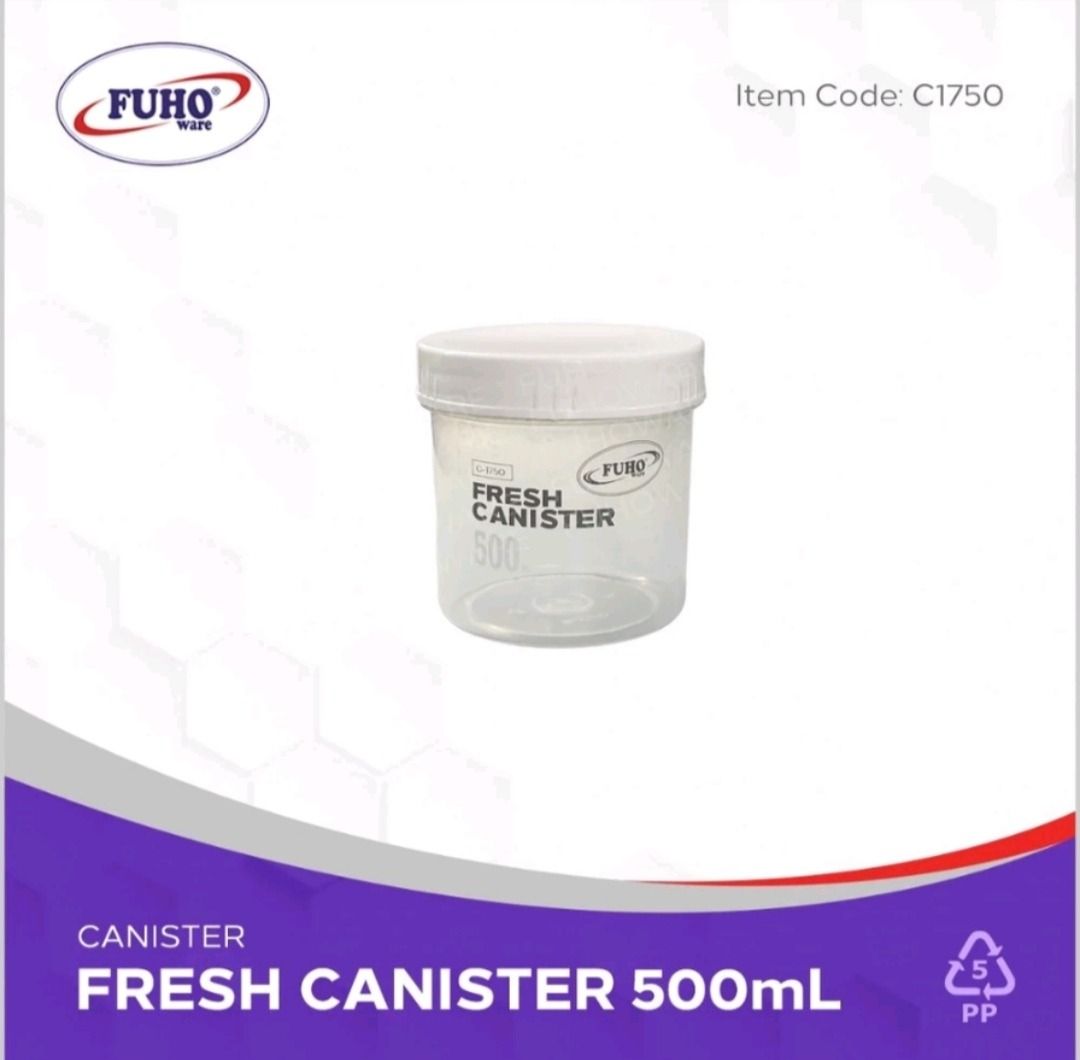 FUHO 1pc 500ml Canister Stackable Mayo Jar, #C1750 Container Storage ...