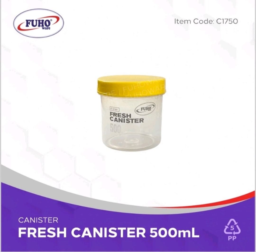 FUHO 1pc 500ml Canister Stackable Mayo Jar, #C1750 Container Storage ...