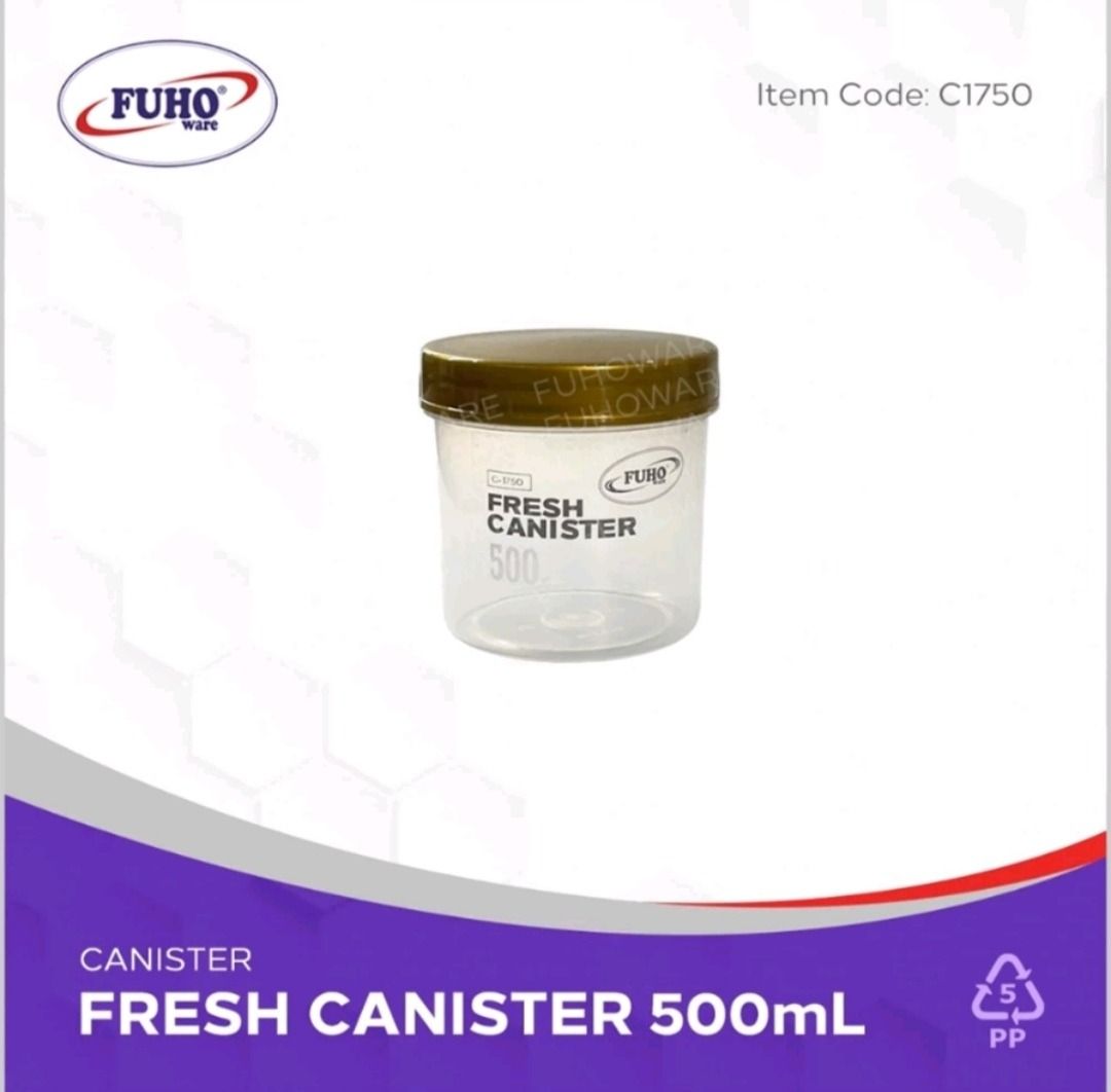 FUHO 1pc 500ml Canister Stackable Mayo Jar, #C1750 Container Storage ...
