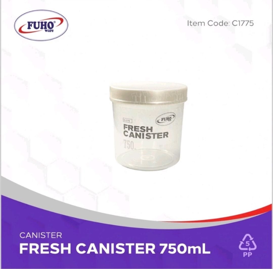 FUHO 1Pc 750ml Canister Stackable Mayo Jar, #C1775 Container Storage ...