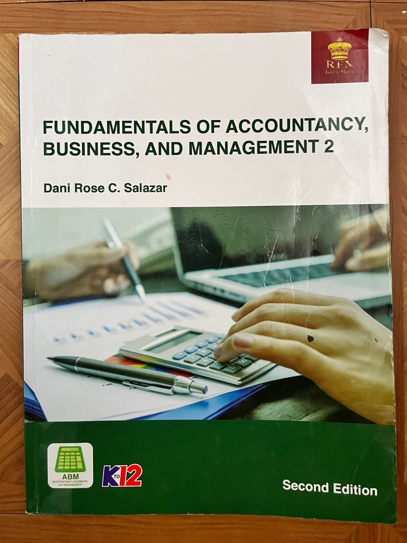 Fundamentals of Accountancy, Business, and Management (FABM) Book 2nd ... Fundamentals of Accountancy, Business, and Management (FABM) Book 2nd ...