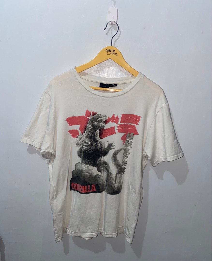 GODZILLA MOVIE TEE, Men's Fashion, Tops & Sets, Tshirts & Polo Shirts ...