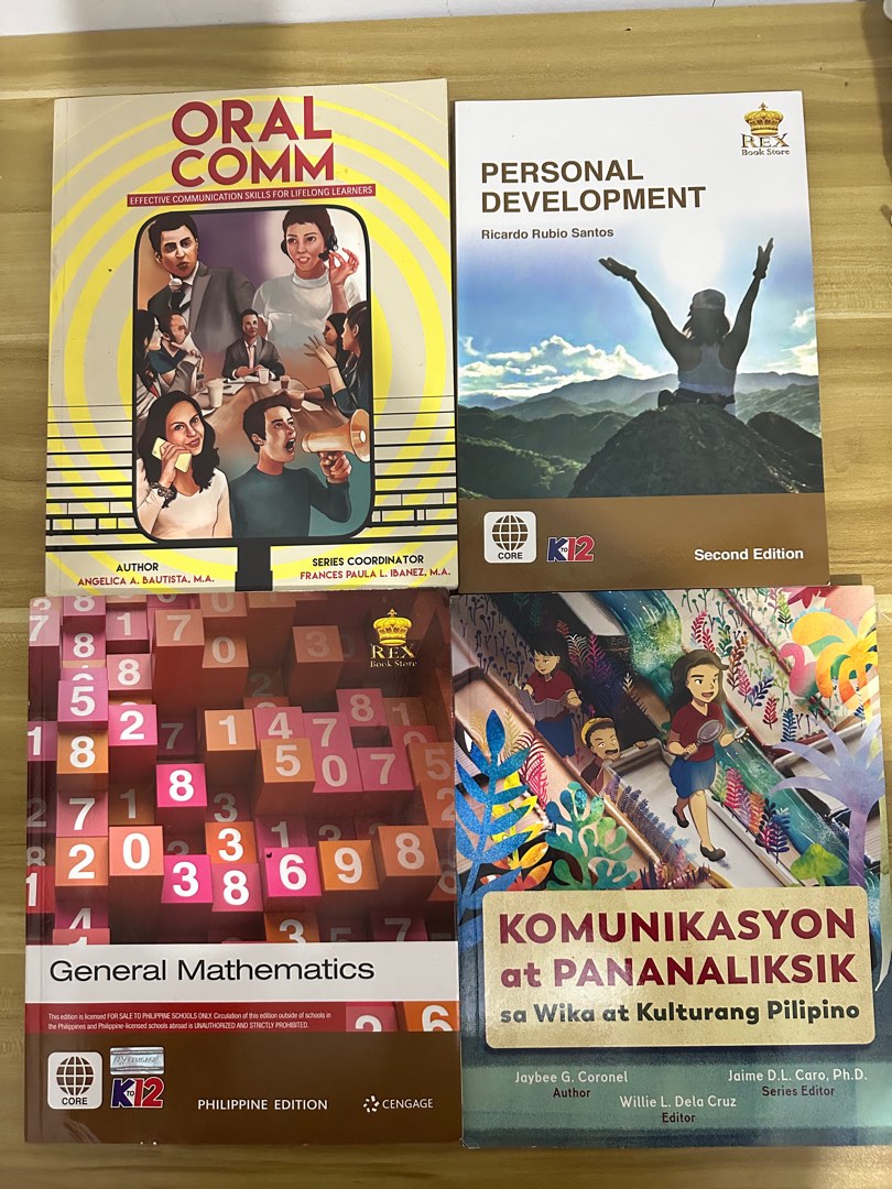 Grade 11 (K-12) Rex Books (350 each/1,200 take all), Hobbies & Toys ...