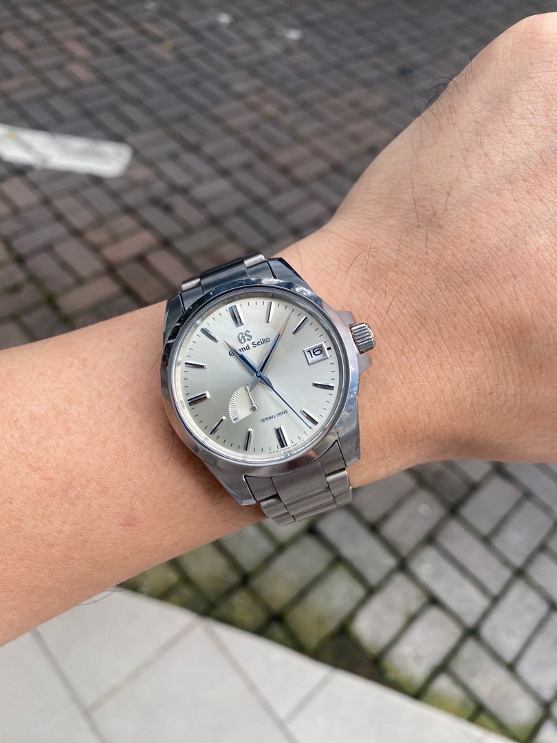 Grand Seiko Spring Drive Titanium, Luxury, Watches on Carousell