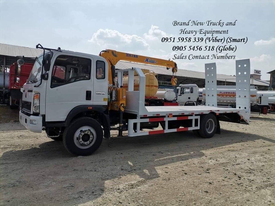 H3 6w self loading with boom truck 3.2 tons 6 wheeler self loading boom ...