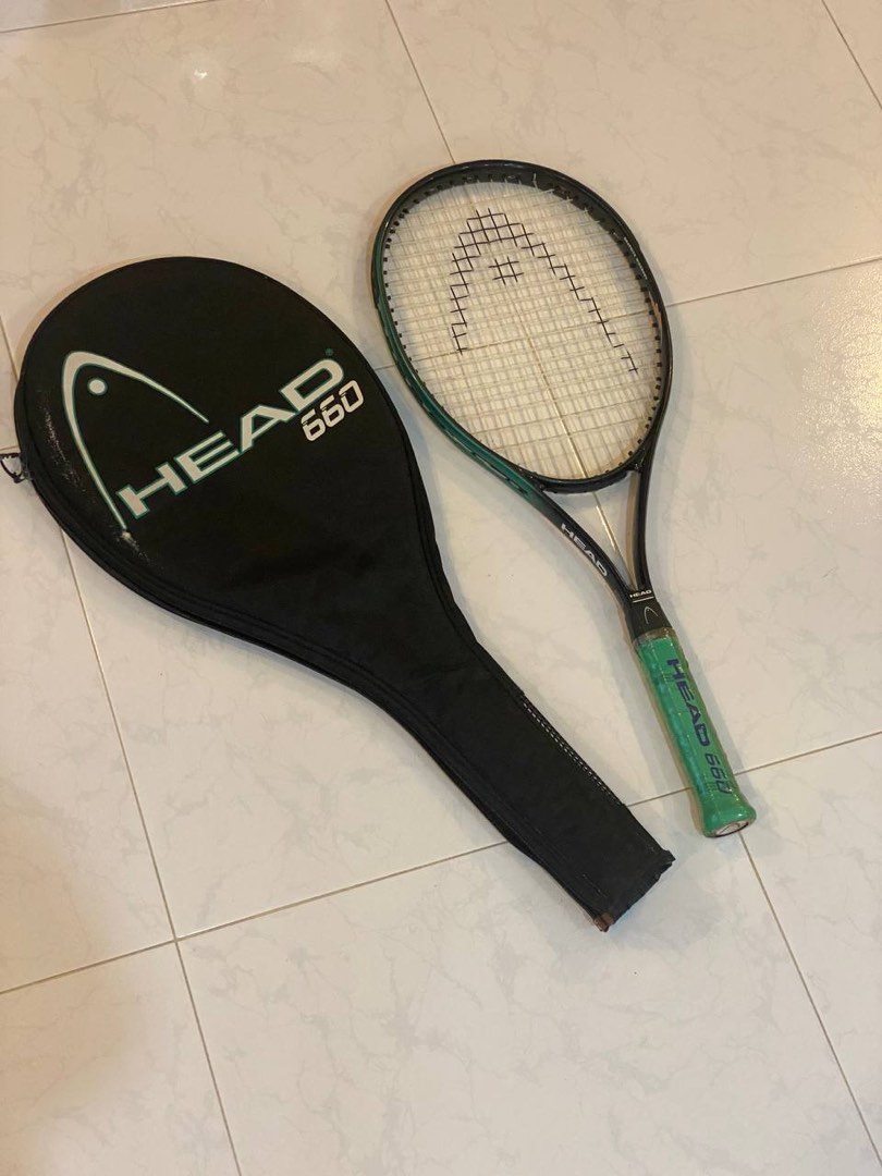 Head Aspire 660 Tennis Racket with Cover, Sports Equipment, Sports ...