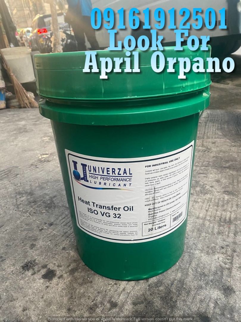 HEAT TRANSFER OIL, Commercial & Industrial, Construction & Building ...