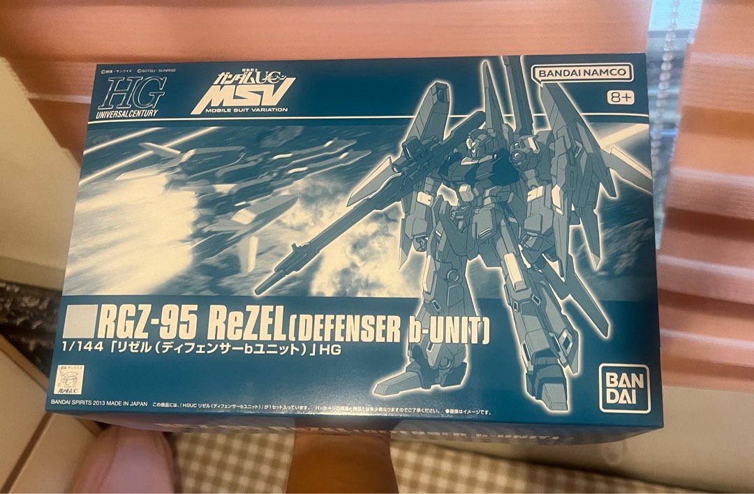 HGUC 1/144 ReZEL (Defenser b-Unit), Hobbies & Toys, Toys & Games on ...
