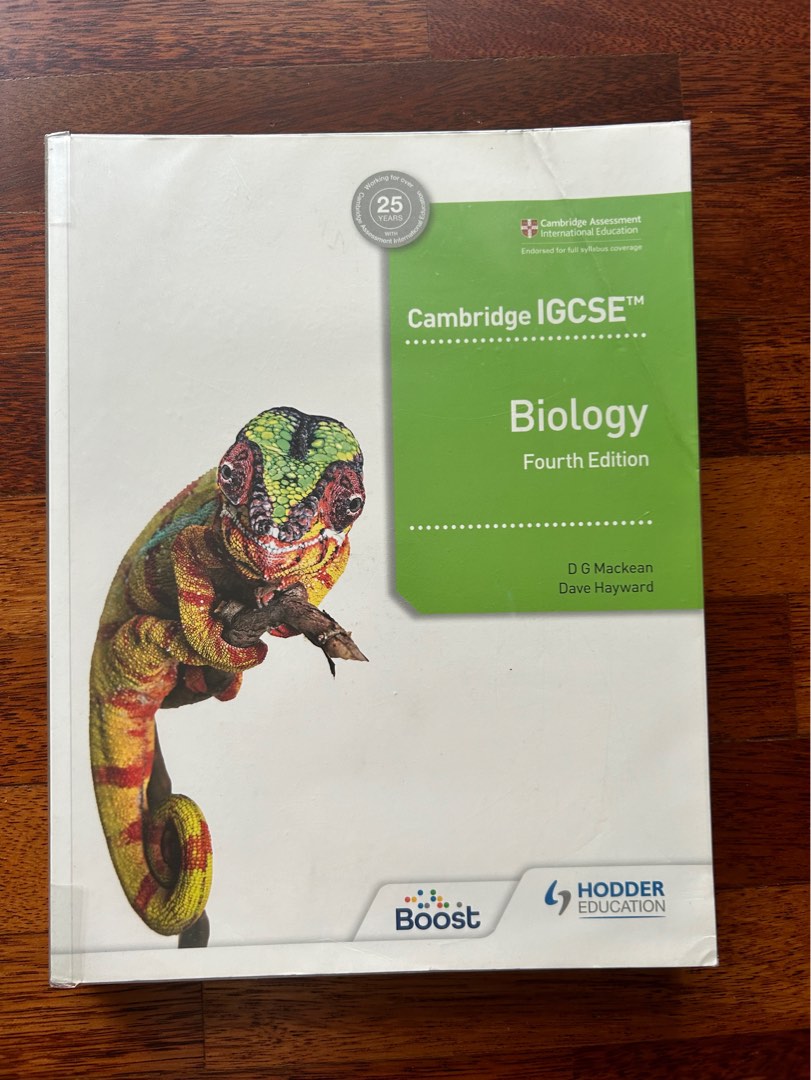 HODDER BIOLOGY FOR CAMBRIDGE IGCSE STUDENT BOOK (4ED), Hobbies & Toys, Books & Magazines ...