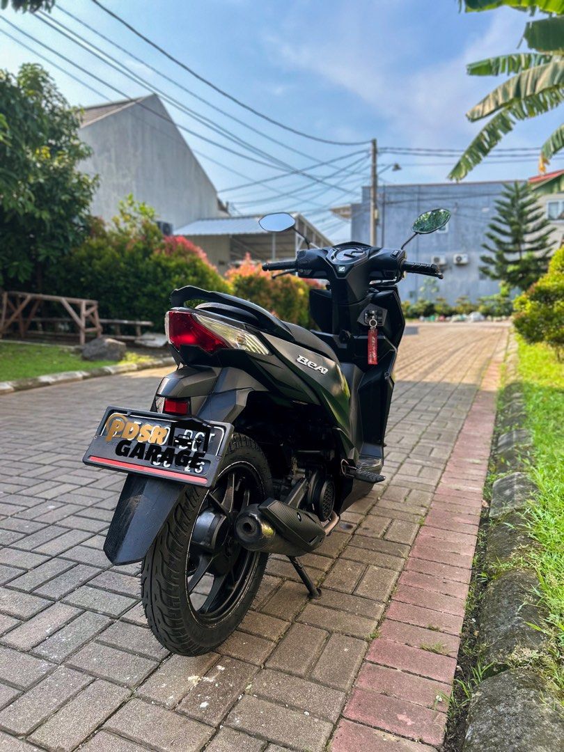 Honda Beat Deluxe 110cc Esp Iss 2021 Black Tipe Tertinggi, Motor di ...
