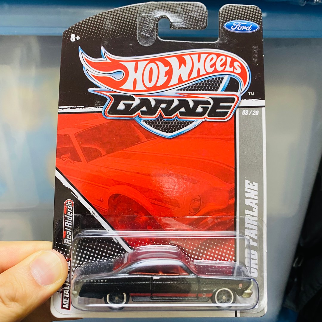 Hot Wheels Garage ‘66 Ford Fairlane HotWheels 福特 Real Riders Metal ...