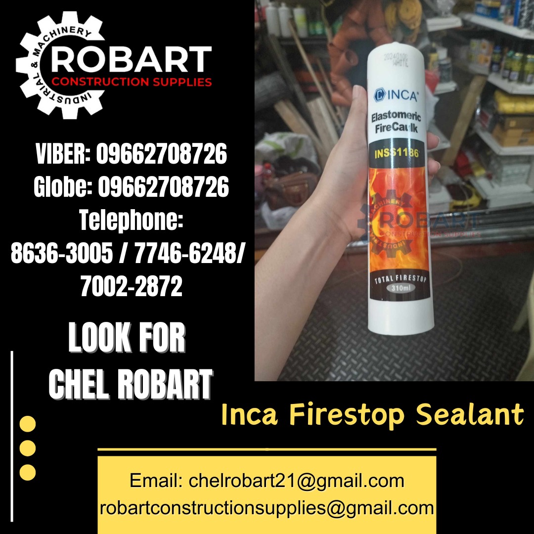 INCA FIRESTOP SEALANT, Commercial & Industrial, Construction Tools ...