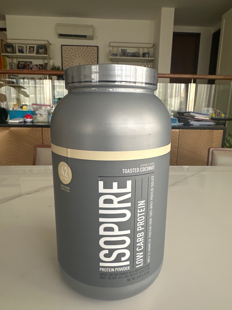 Isopure Low Carb Protein Powder Toasted Coconut Flavor, Health ...
