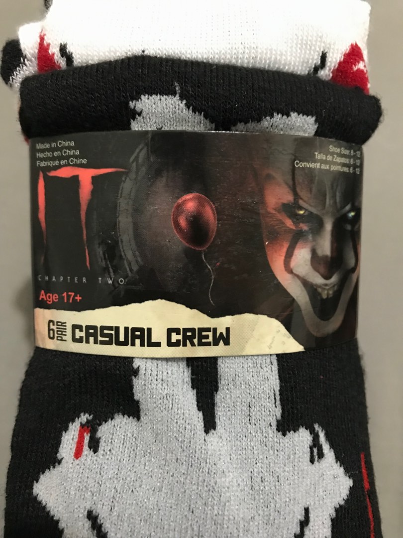 IT CHAPTER 2 socks, Men's Fashion, Watches & Accessories, Socks on ...
