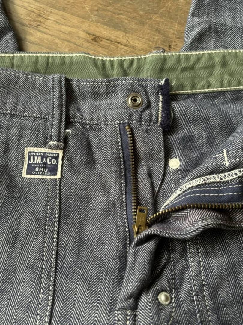 JOE MCCOY 8HOUR UNION 牛仔褲 長褲 the real mccoy‘s, 他的時尚, 褲子, 牛仔褲在旋轉拍賣