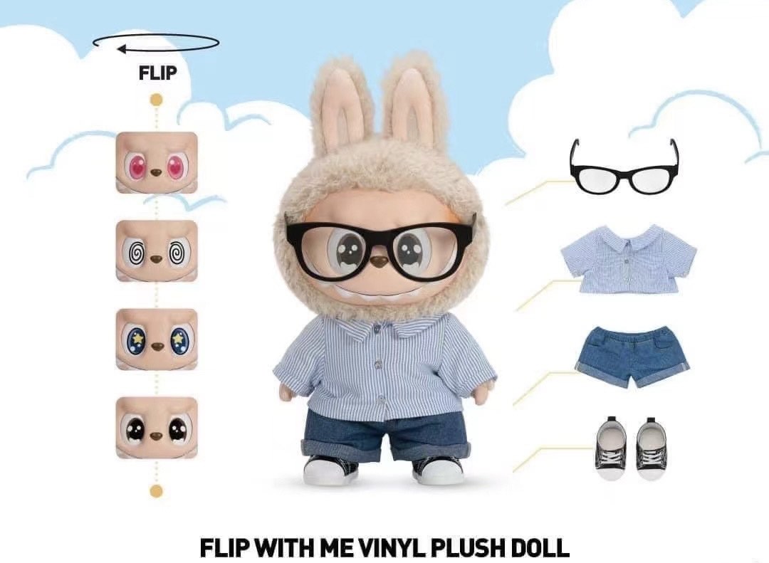 Popmart Labubu The Monsters Flip with me, Hobbies & Toys, Toys & Games ...