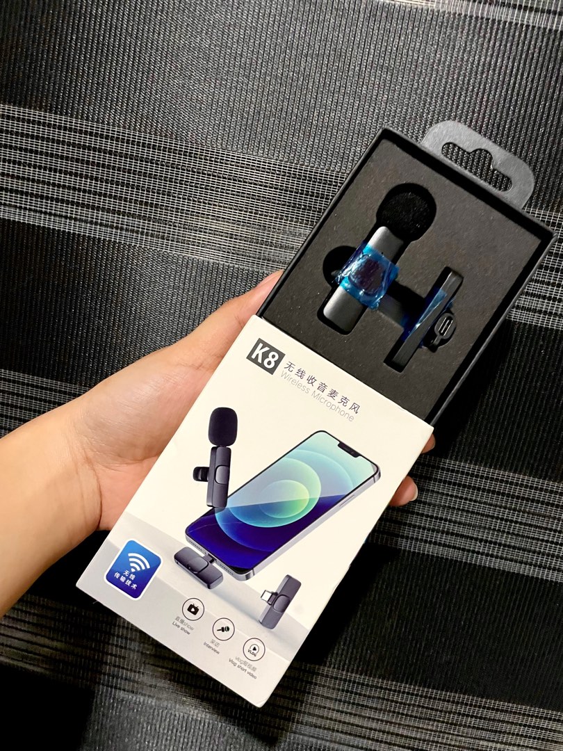 Lavalier Microphone BRANDNEW for iphone and type c, Audio, Microphones ...