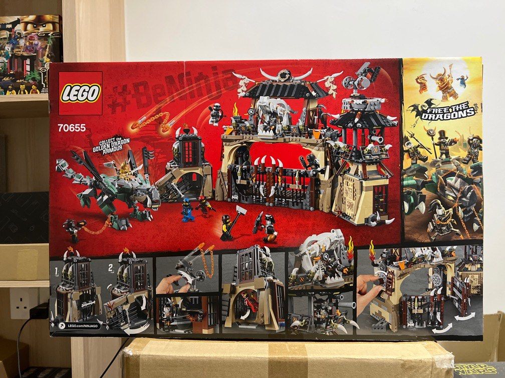 LEGO 70655 ninjago Dragon Pit, Hobbies & Toys, Toys & Games on Carousell