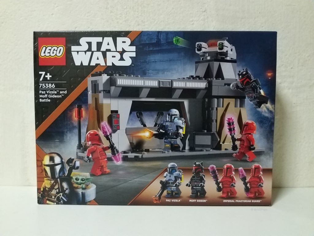 LEGO 75386 Star Wars The Mandalorian Paz Vizsla And Moff Gideon Battle ...