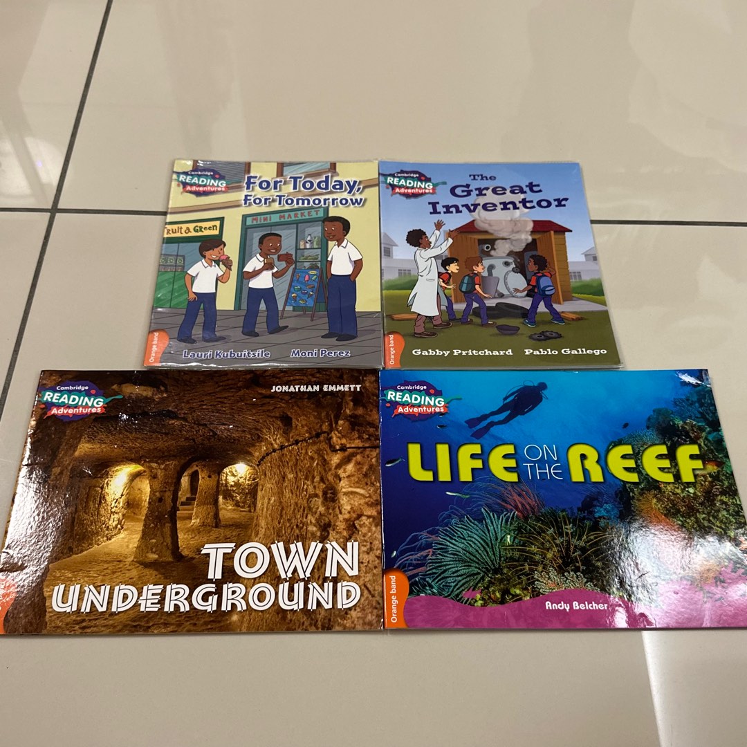 Level 2 Cambridge Reading Adventures 4 book set, Hobbies & Toys, Books ...
